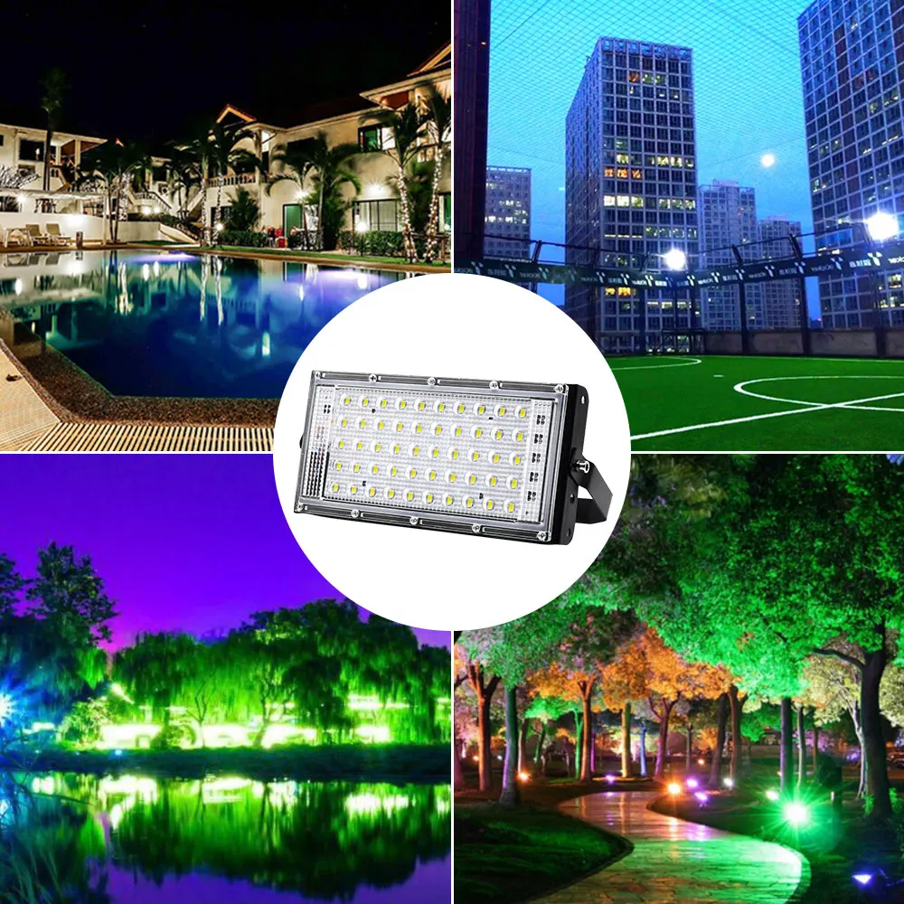 Projecteur LED imperméable à large faisceau,lampe murale d'extérieur ...