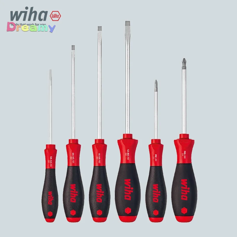 Wiha Phillips Screwdriver with SoftFinish Handle Phillips & Falt ...