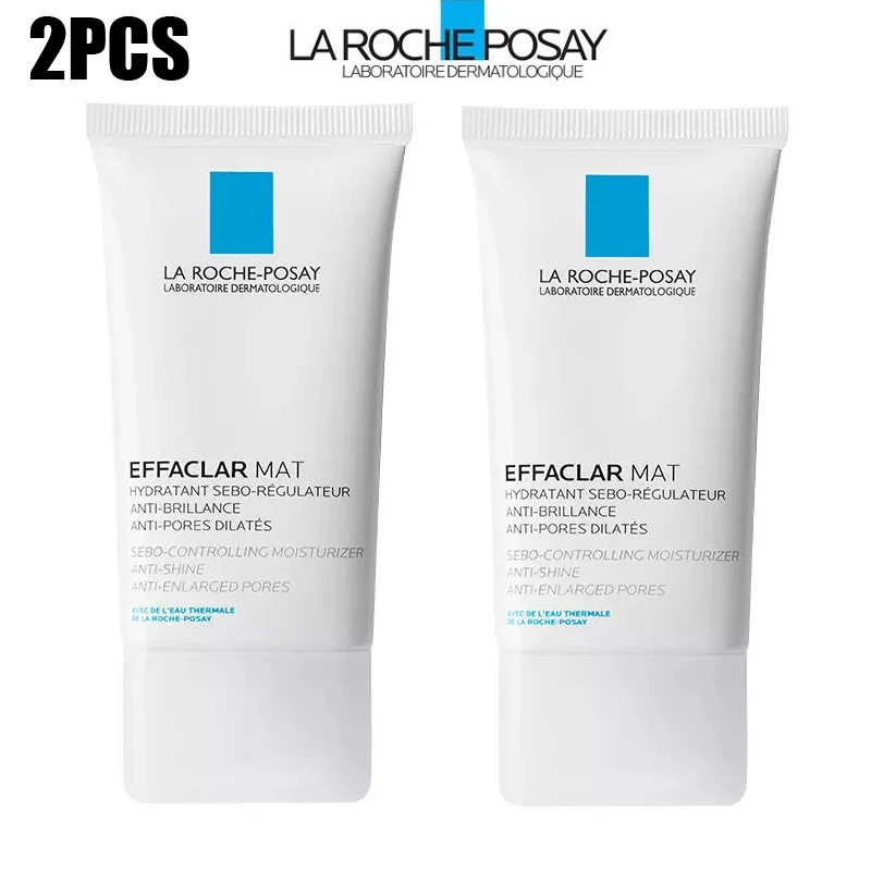 2PCS-La-Roche-Posay-Effaclar-Mat-Oil-free-Matt-Moisturizing-Cream ...