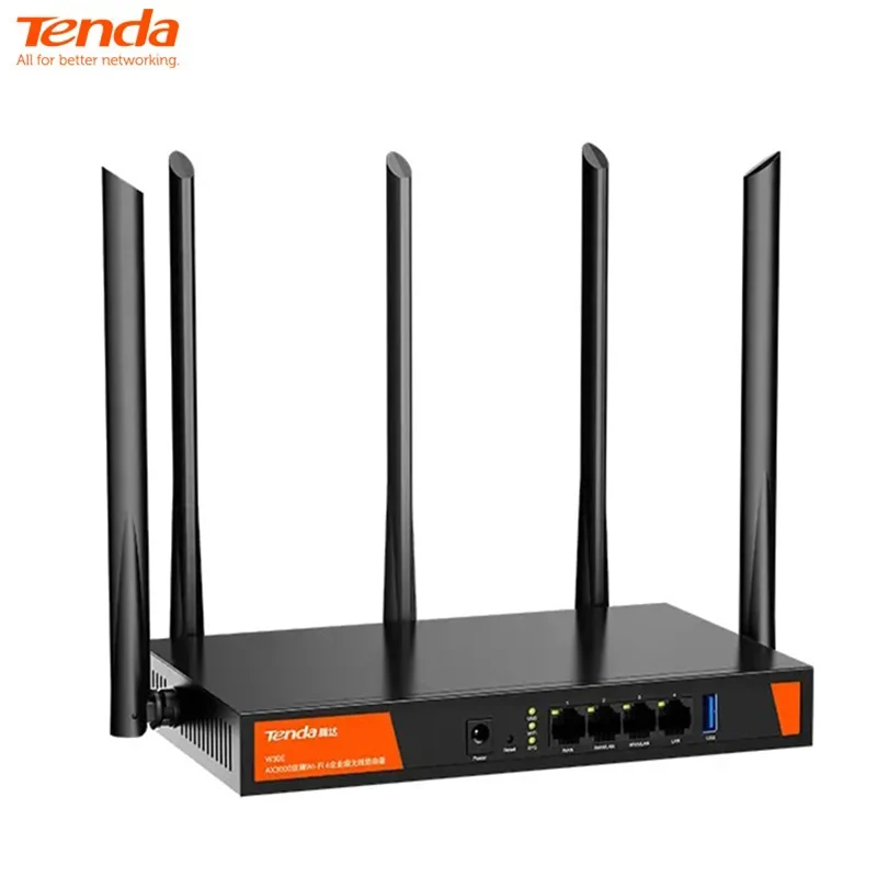 Tenda-W30E-AX3000-Wireless-Enterprise-Wifi6-Router-5G-for-Office ...
