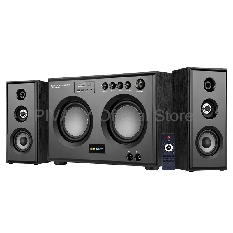 Caja-de-sonido-combinada-con-Bluetooth-altavoz-Subwoofer-activo-HiFi-de ...