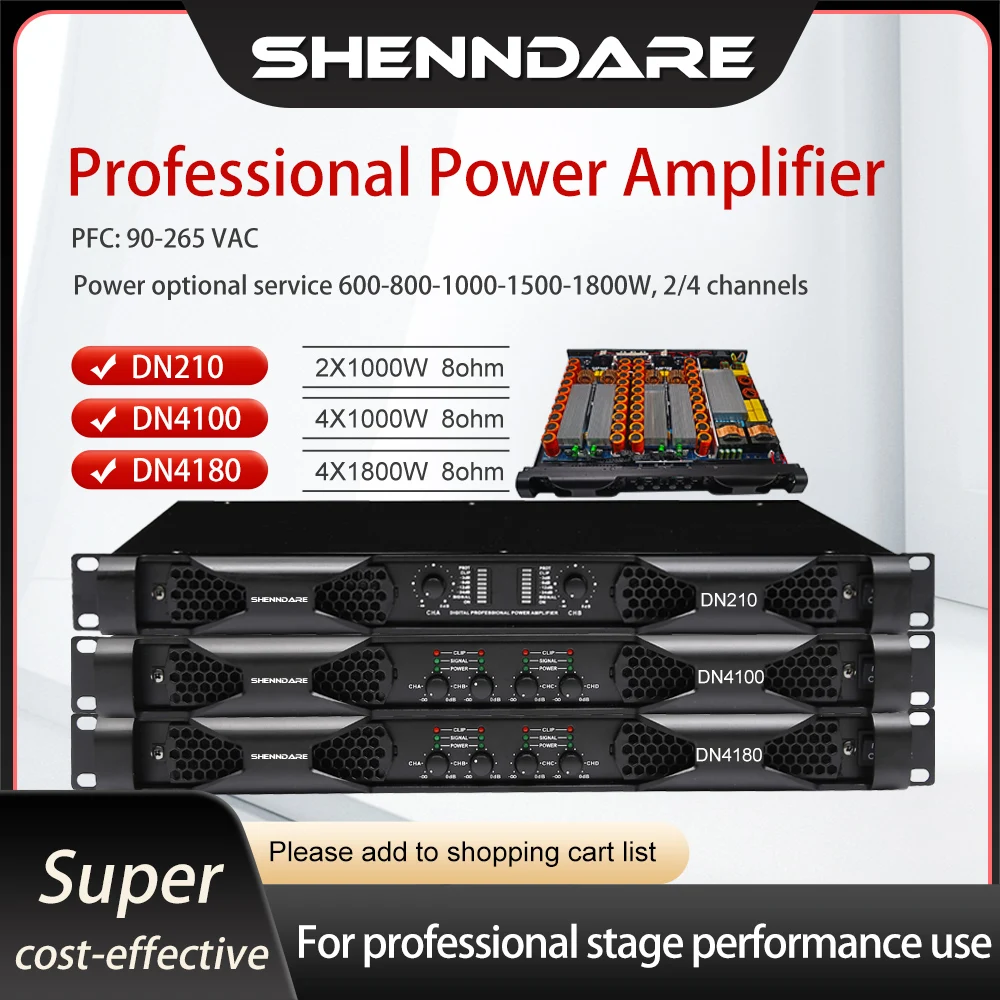 Professional-Digital-Power-Amplifier-4x1800W-Class-D-Audio-DJ-Pre ...