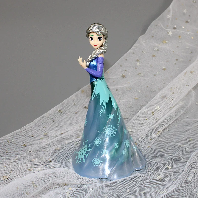 15CM-Disney-Cartoon-GK-Frozen-Elsa-Princess-Pvc-Action-Figure ...