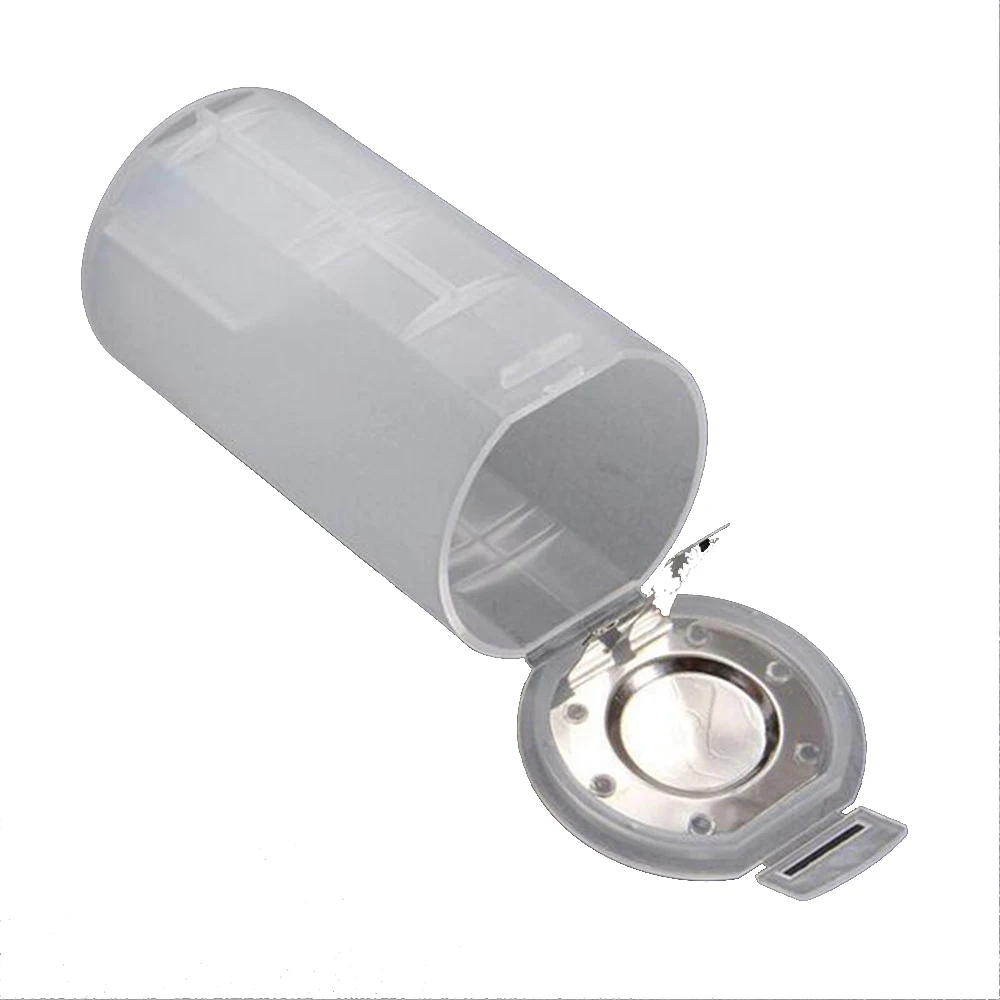1pcs-New-White-AA-To-D-Cell-Size-Battery-Holder-Conversion-Adapter ...