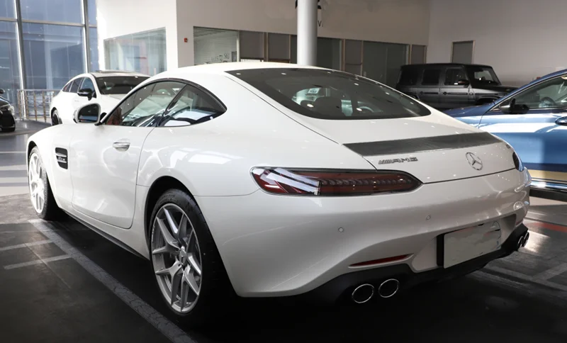 Real Carbon Fiber Spoiler Voor Mercedes Benz AMG GT GTS GTC C190 2015 ...