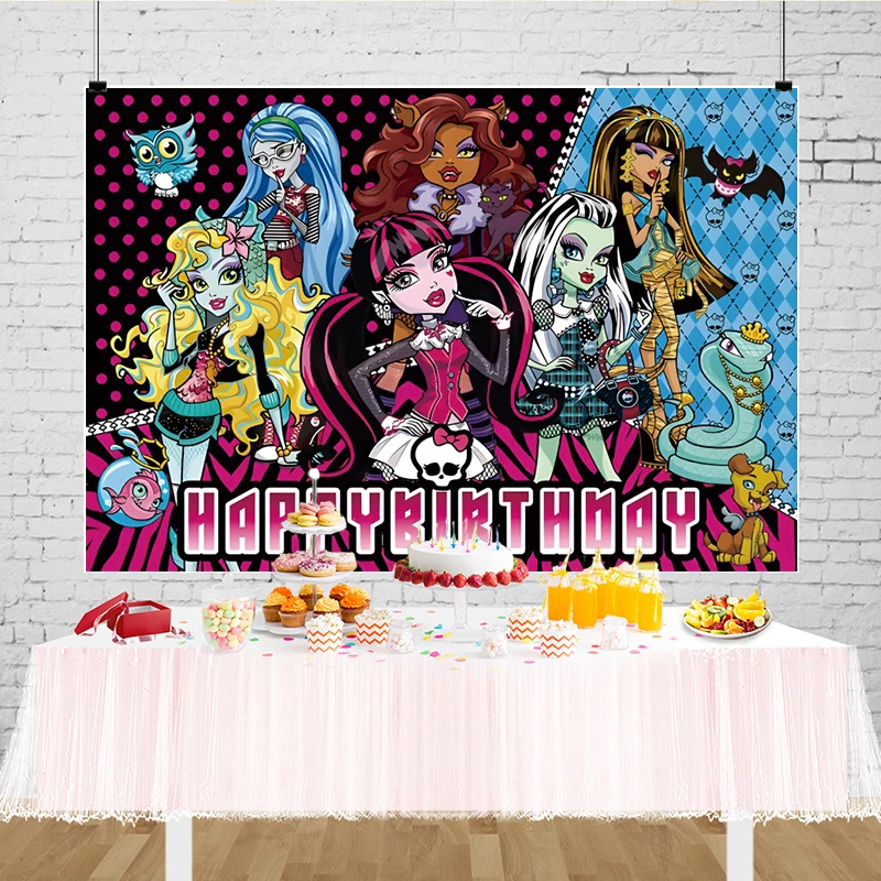 Monster High Birthday Banner Printable