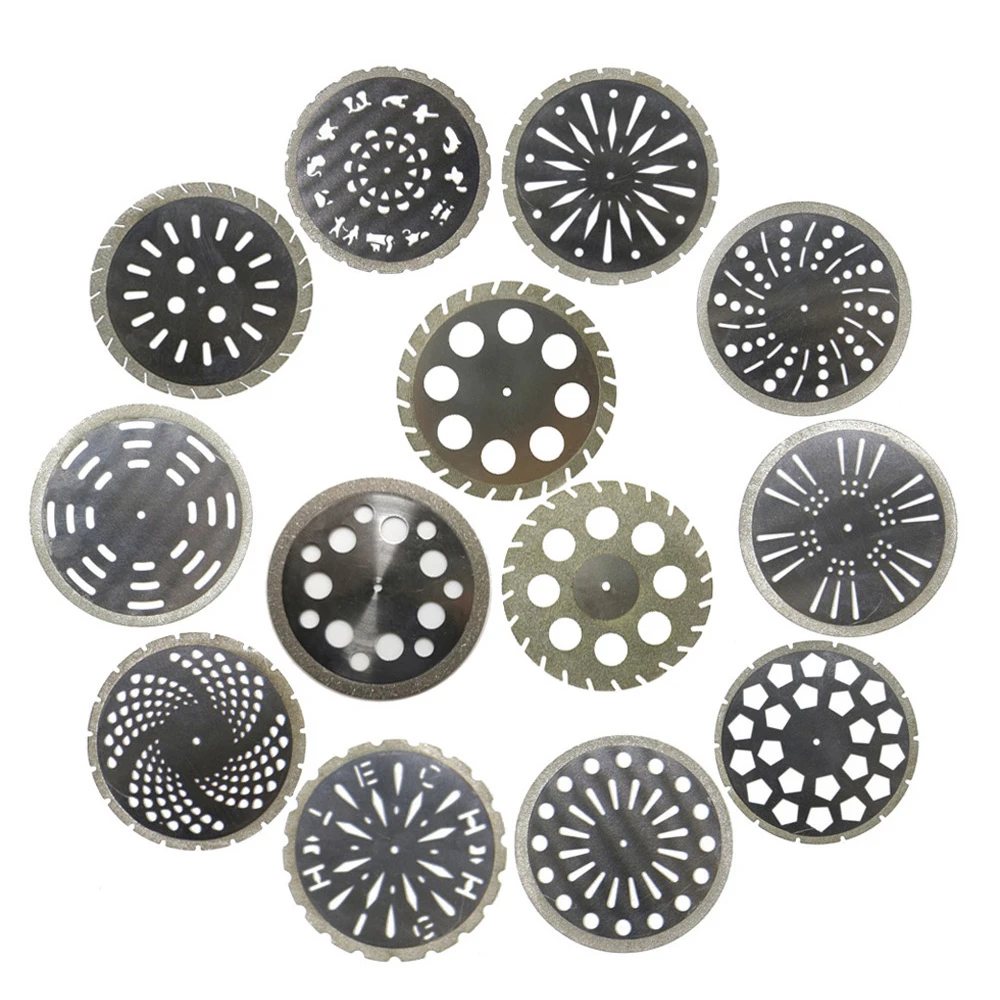 Dental Lab Fancy Diamond Double Sided Cutting Disc For Dental Cutting ...