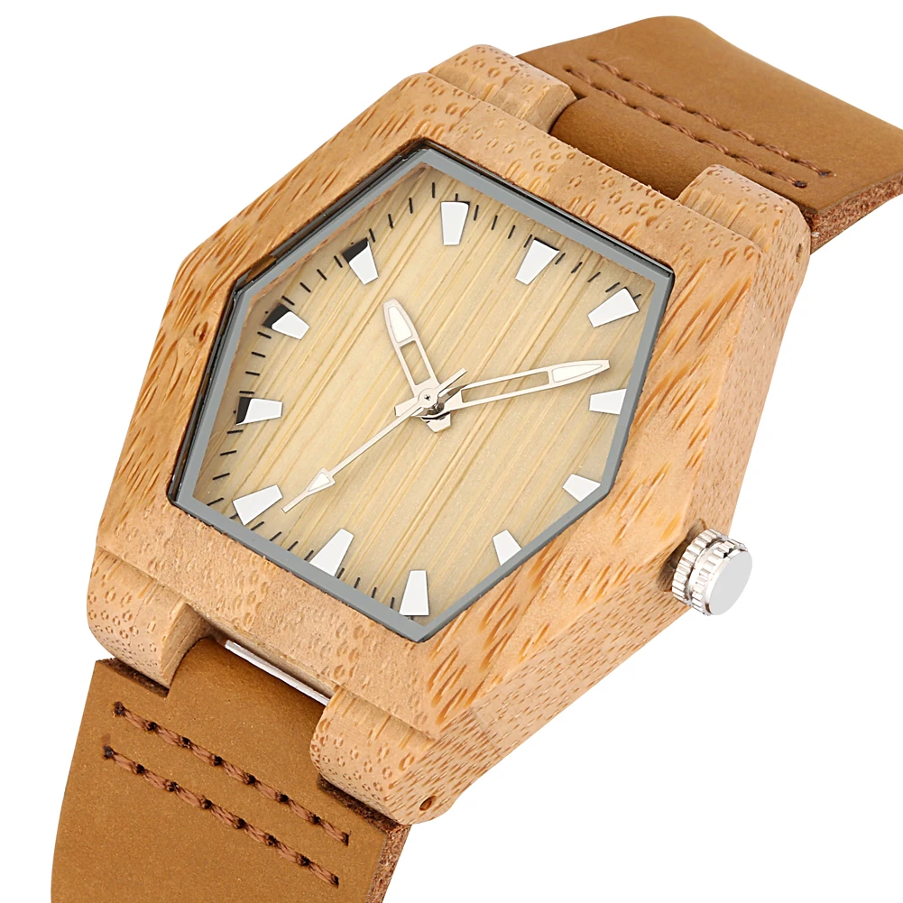 Hexagon Watch | Wood Watch | Watch Case | Wristwatch | Quartz ...