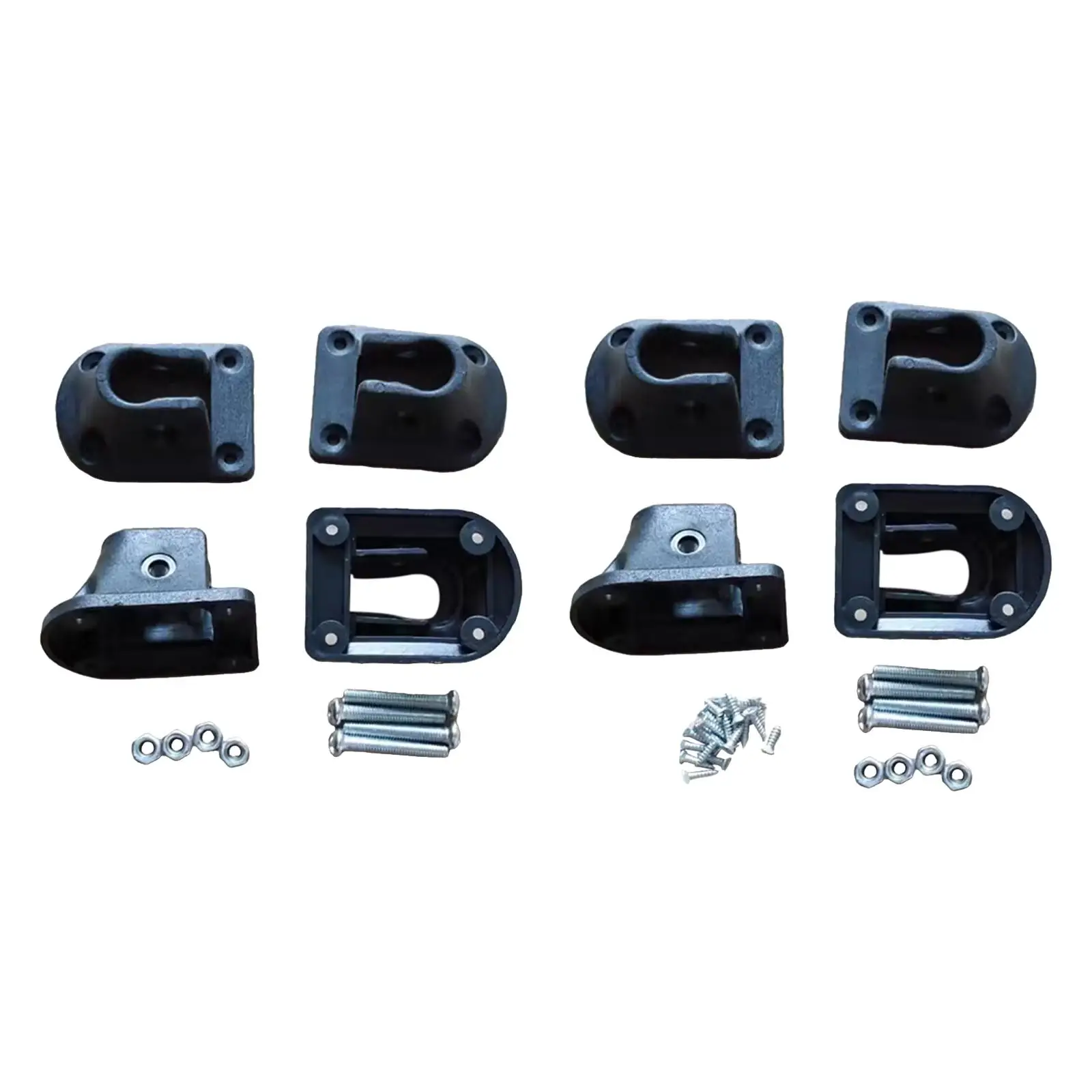 4x-Foldable-Laptop-Table-Leg-Connector-Replacement-Furniture-Parts ...