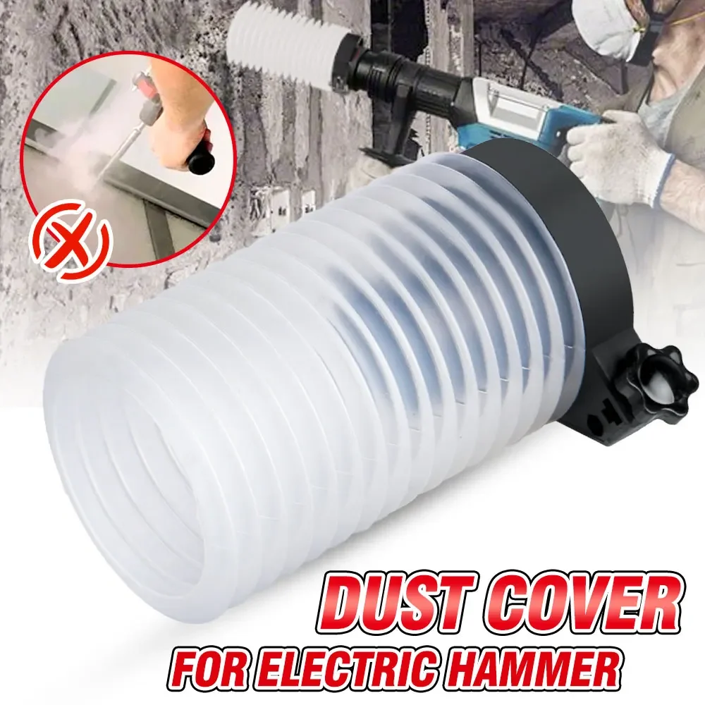 Rubber-Impact-Drill-Dust-Collector-Cover-White-Rubber-Electric-Hammer ...