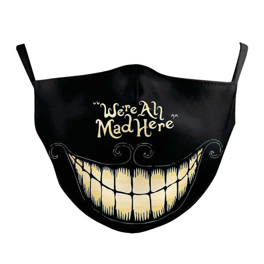 Alice-In-Wonderland-Cosplay-Costume-Adult-Face-Mask-Dustproof-Washable ...