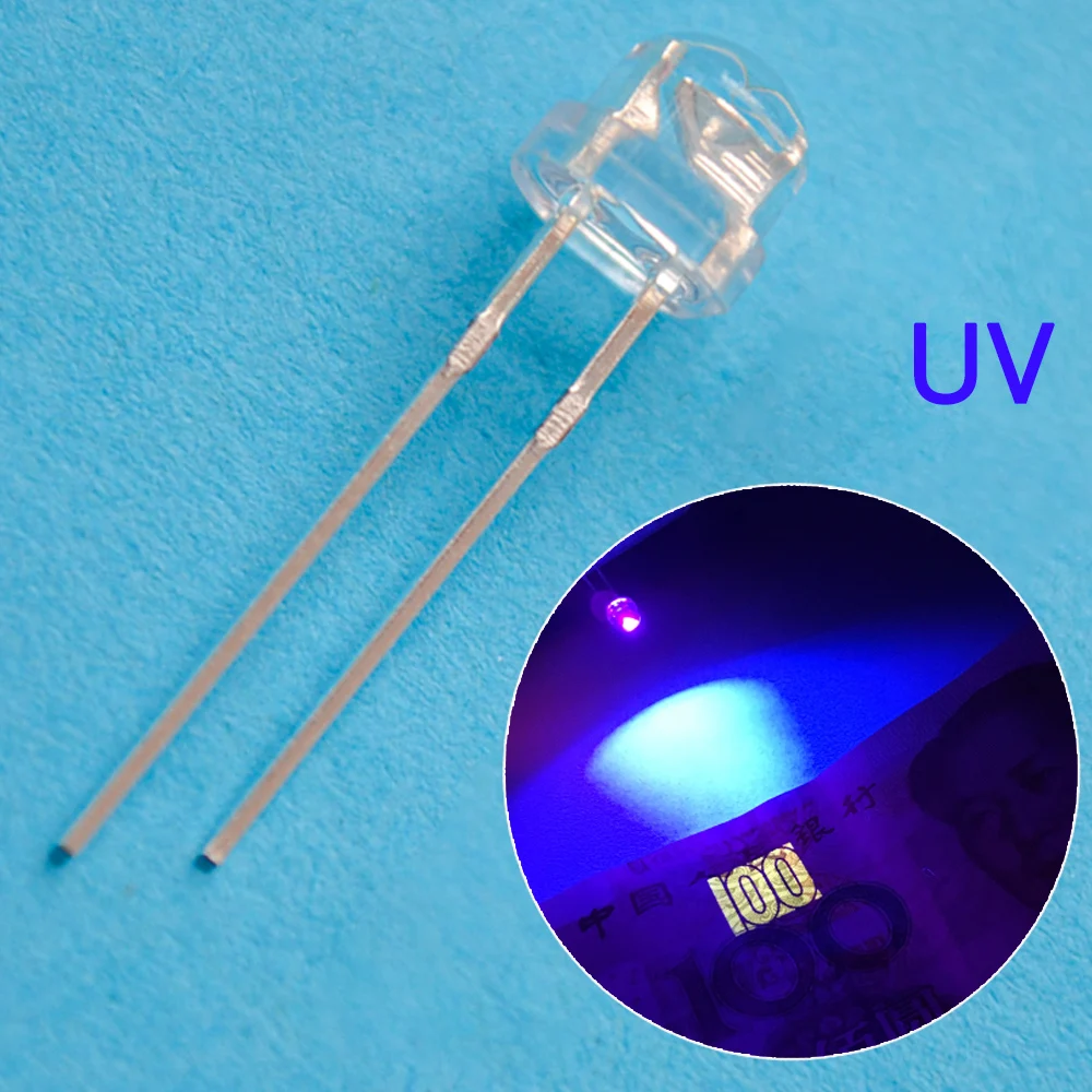 Uv Purple Led Diode | Uv Led Diode Wide Angle | Uv Beads Led Diodes ...