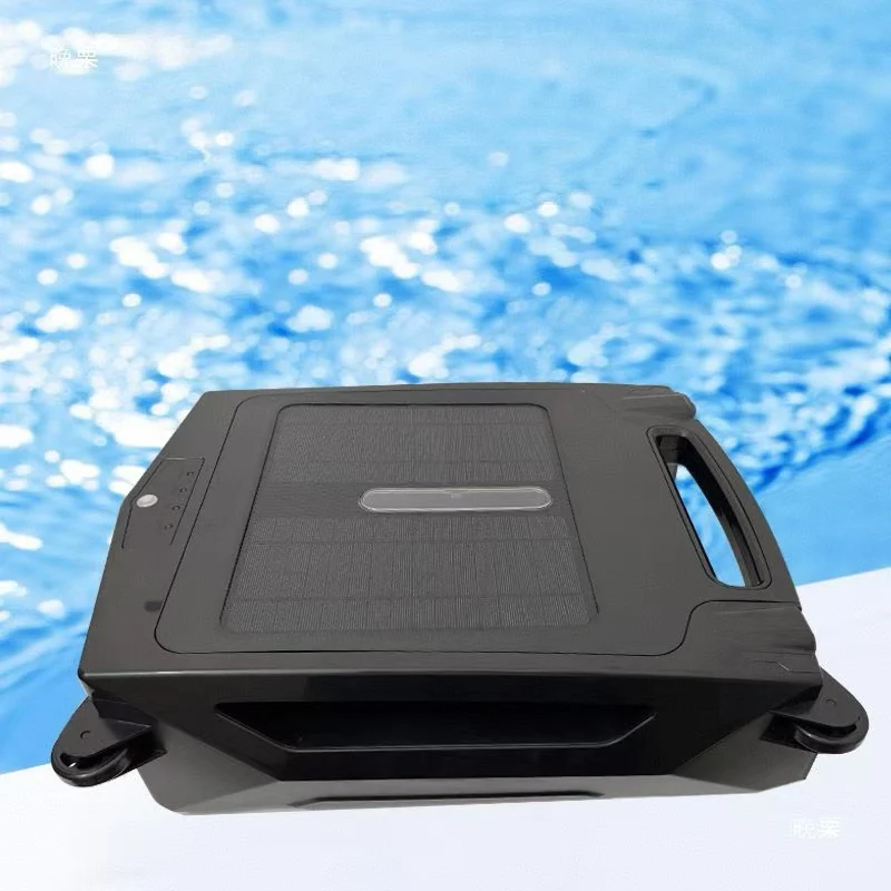 Pool Surface Cleaner Robot Solar Powered Robotic Pool Skimmer Cleaner ...