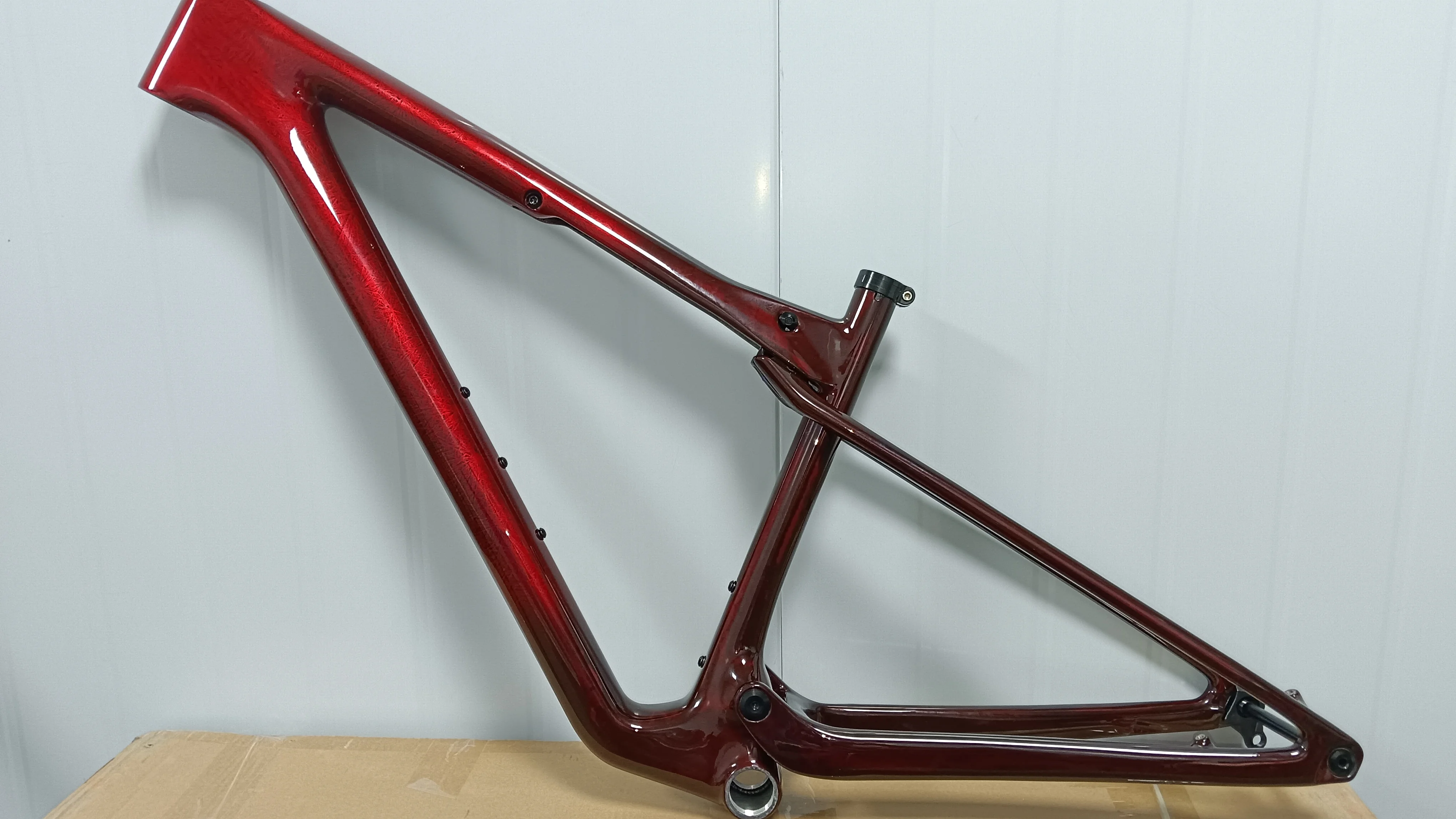 Full T1100 Carbon Fiber Suspension MTB Bike Frame XC in Boost 148x12mm ...