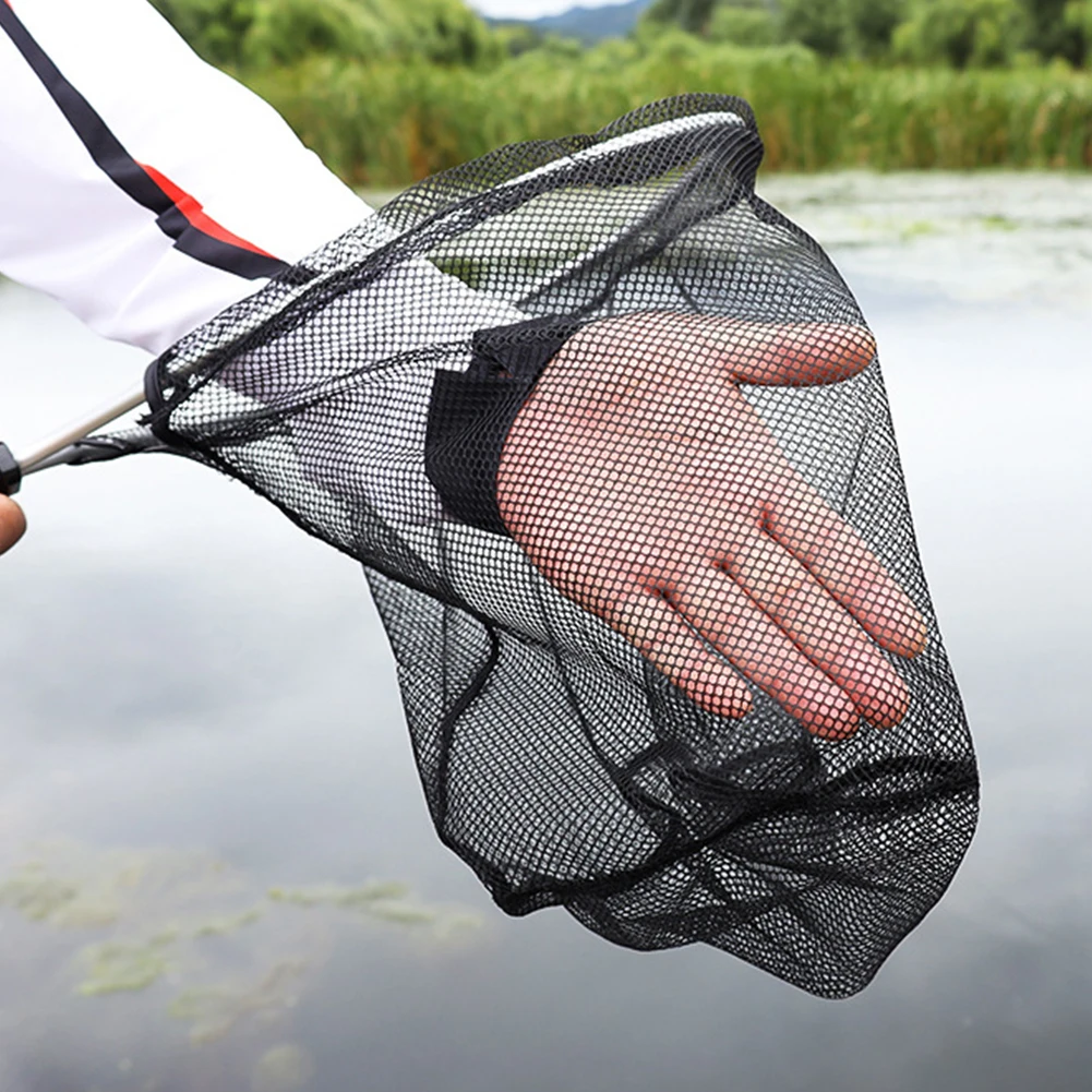 50cm-Fishing-Hand-Net-Aluminum-Alloy-Retractable-Fishing-Net-Portable ...