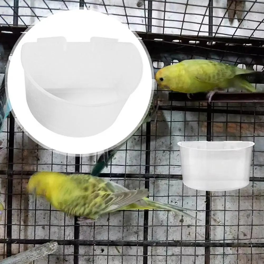 Bird-Feeding-Box-Water-Cup-Crescent-Hanging-Trough-Bird-Supplies ...