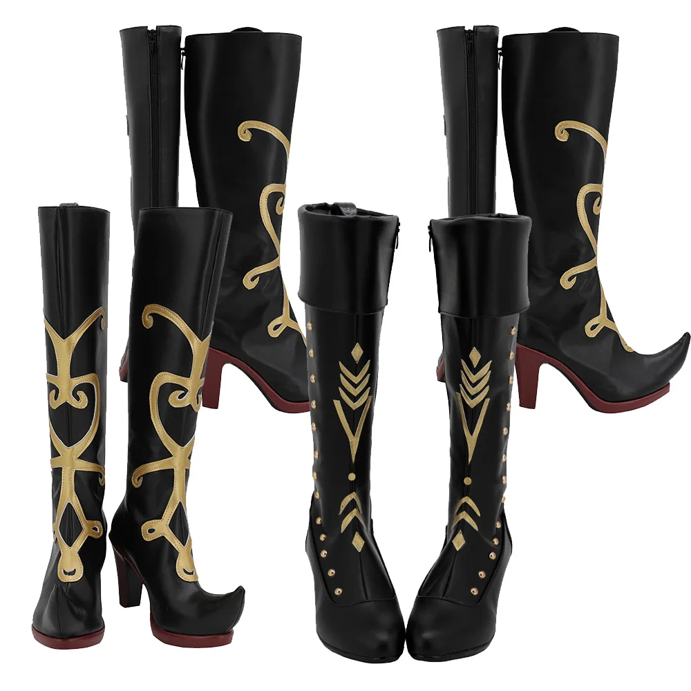 Movie-Anna-Cosplay-Elsa-Boots-Shoes-Footwear-Adult-Girls-Queen-Roleplay ...
