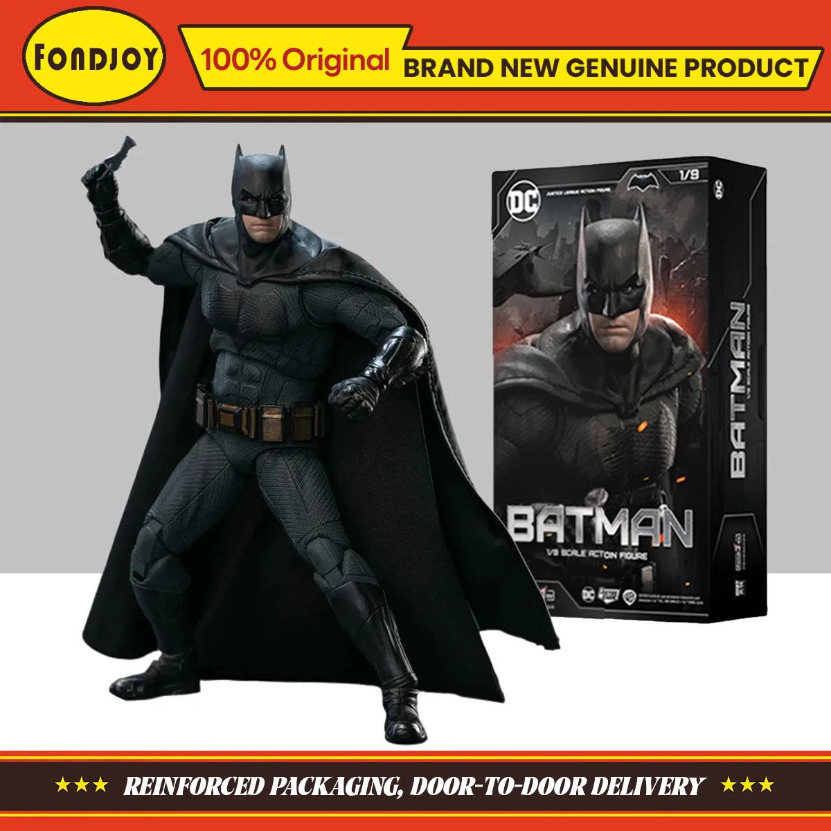 Fondjoy Toys Justice League Figures Light Armored Batman 1/9 The Dark ...