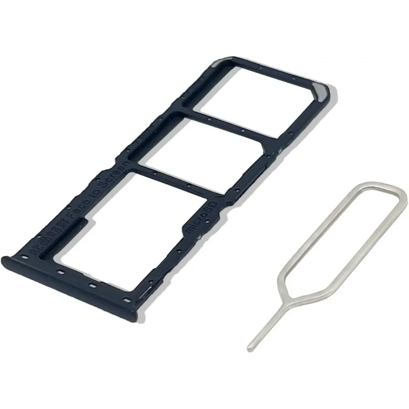 DUAL SIM Card Slot Tray Holder Replacement for Oppo A52 (Black ...