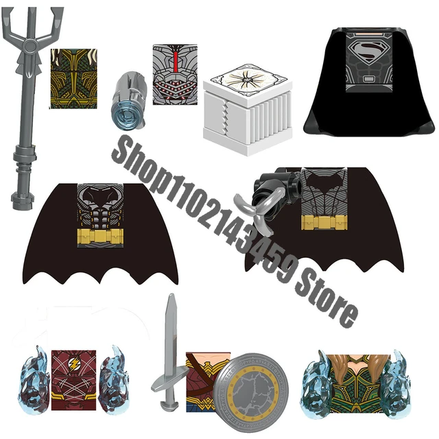 Lego Cyborg Superman Decals