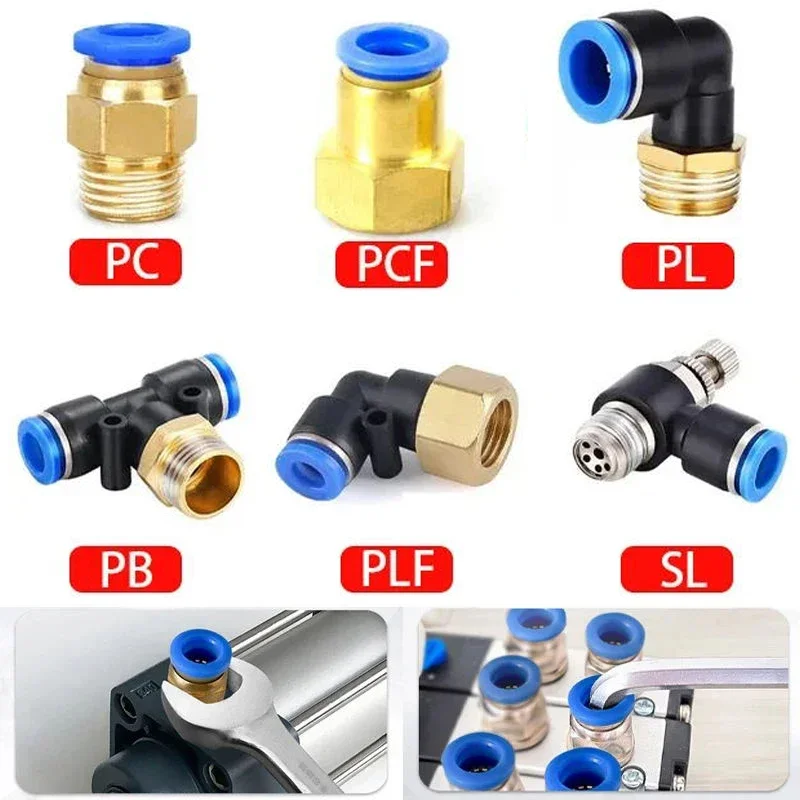 Pneumatic-Air-Connector-Fitting-PC-PCF-PL-PLF-4mm-6mm-8mm-Thread-1-8-1 ...