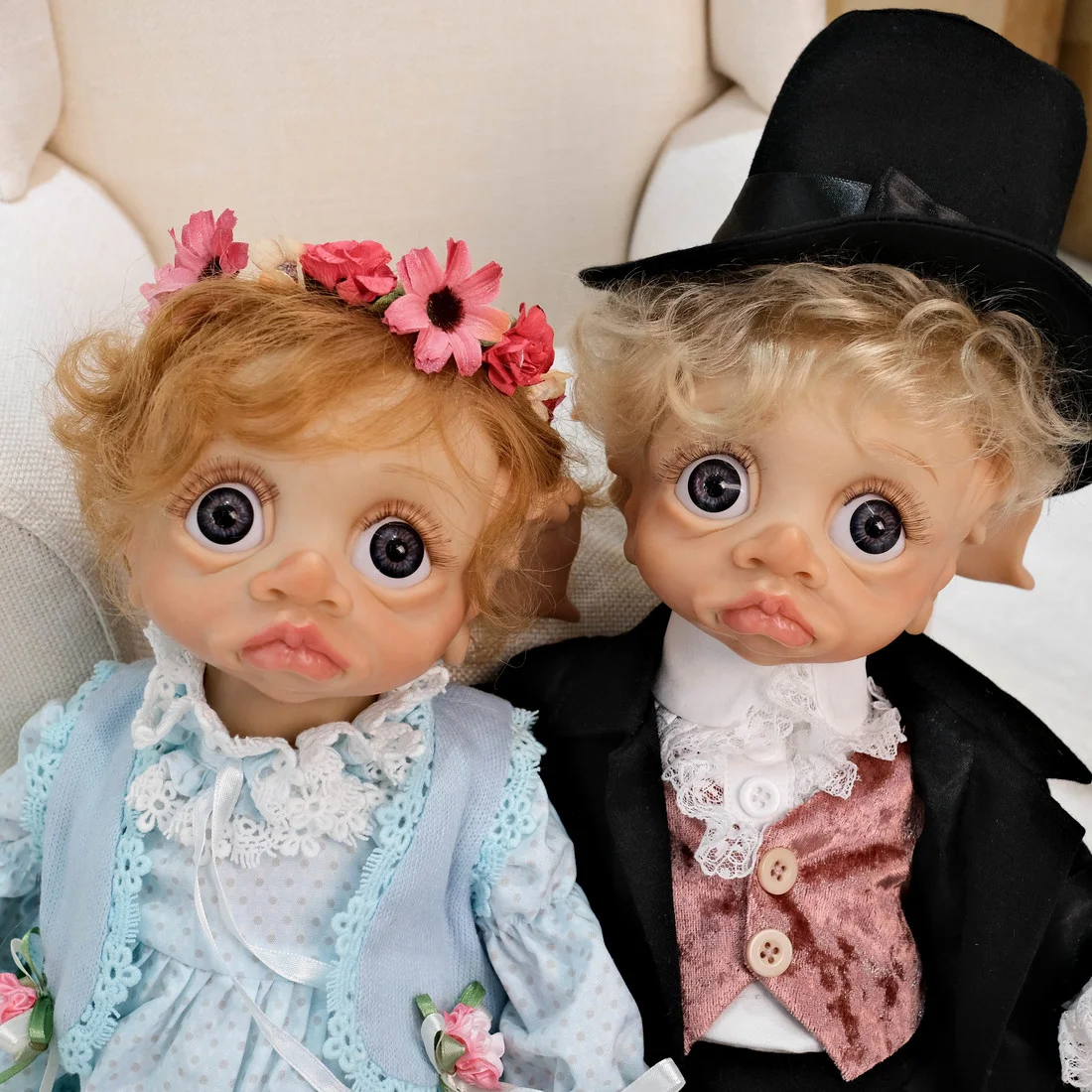 42CM-Reborn-Doll-Baby-Tinky-Fairy-Elf-Doll-Very-Cute-Baby-Girland-Boy ...