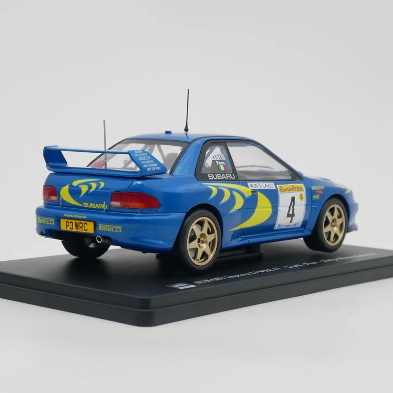 Литой под давлением Ixo масштаб 1:24 Subaru Impreza S3 WRC 1997, модель ...