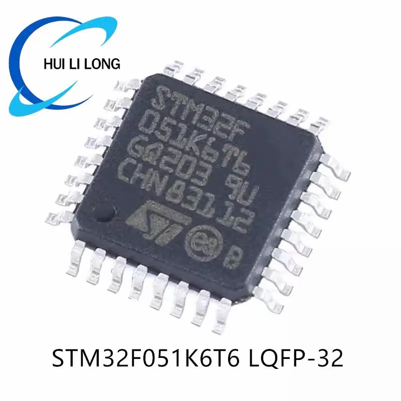 STM32F051K6T6-LQFP-32-STM32F051-STM32-F051K6T6-F051K6-ARM-Cortex-M0-microcontrolador-MCU-IC-Chip ...