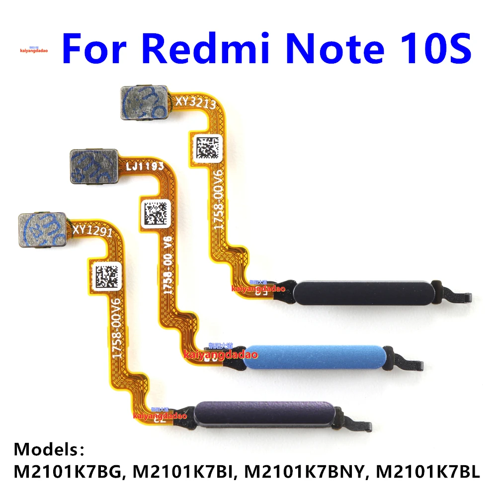 Fingerprint-Scanner-For-Xiaomi-Redmi-Note-10S-Home-Button-Fingerprint ...