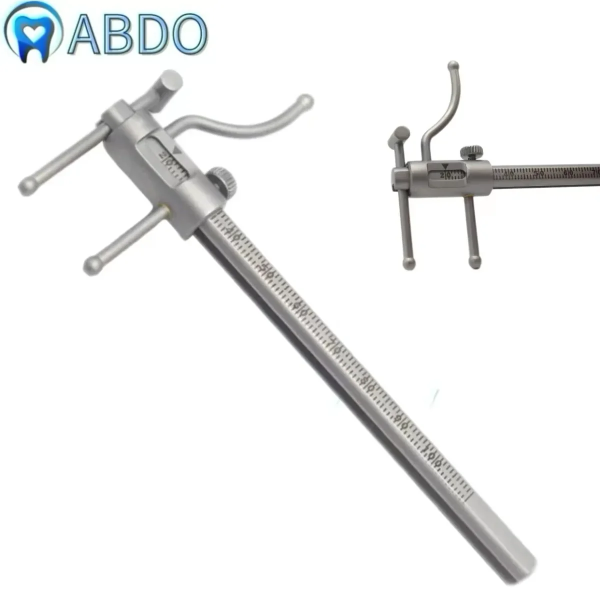 Dental-Orthodontic-Sliding-Caliper-Chin-Indicator-Dental-Implant ...