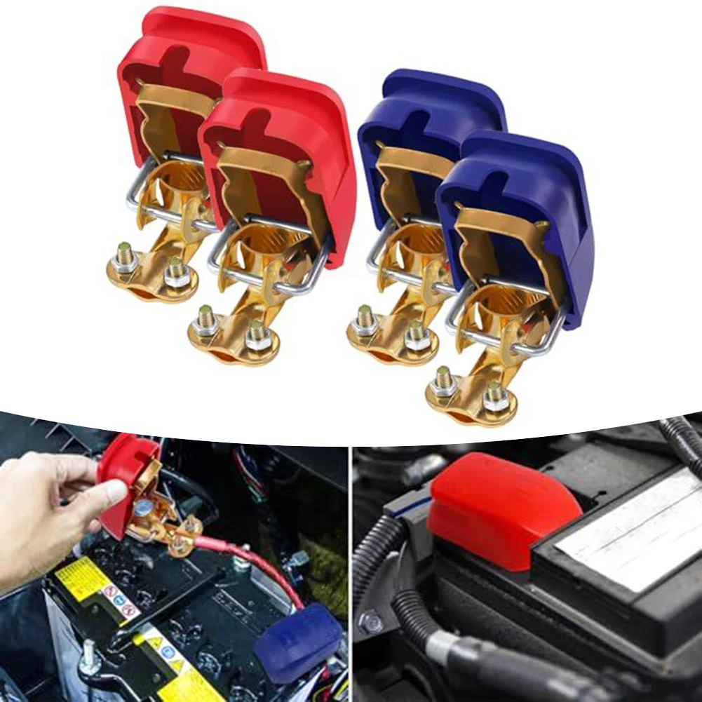 2-Pair-12V-Electrode-Quick-Release-Lift-Off-Connector-Clamps-Car ...