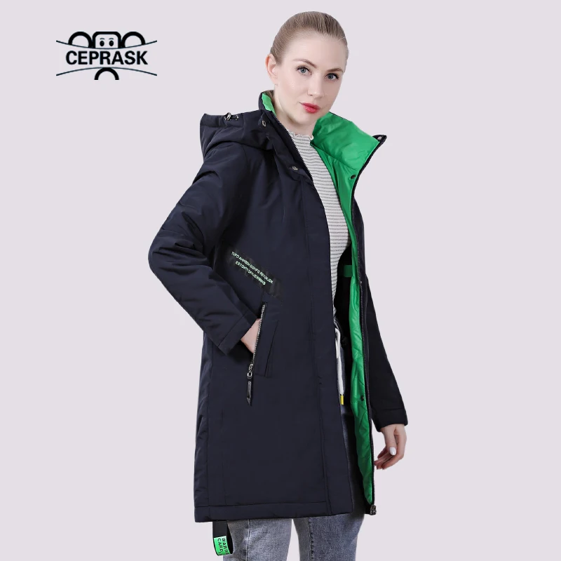 CEPRASK-New-Spring-Jacket-For-Women-2022-Long-Female-Parkas-Waterproof-Warm-Autumn-Coat-Fashion ...
