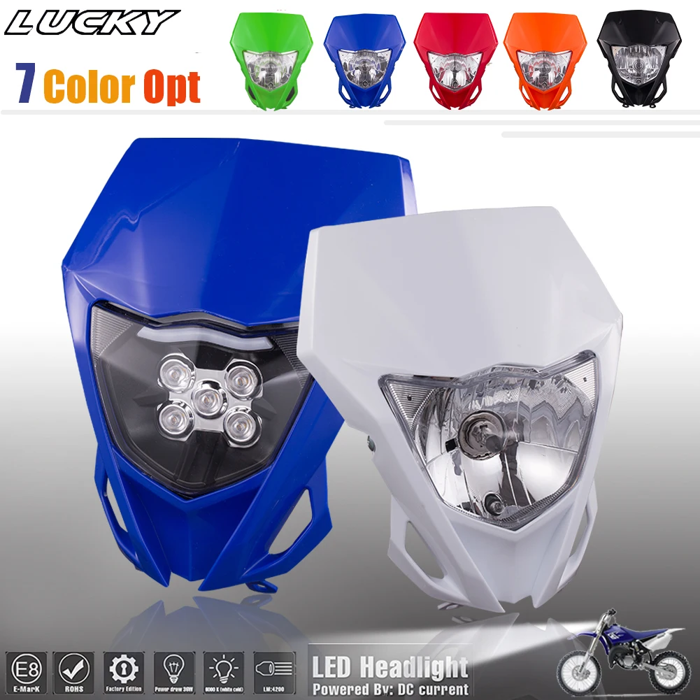 Motorcycle-Headlight-12V-35W-H4-Headlamp-For-YAMAHA-WR250F-2015-2019 ...