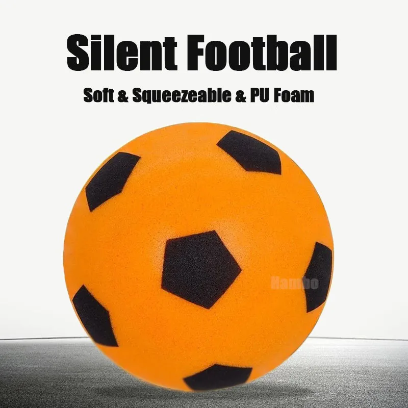 Indoor-Silent-Foam-Soccer-Ball-Size-5-3-Silent-Foam-Football-Diameter ...