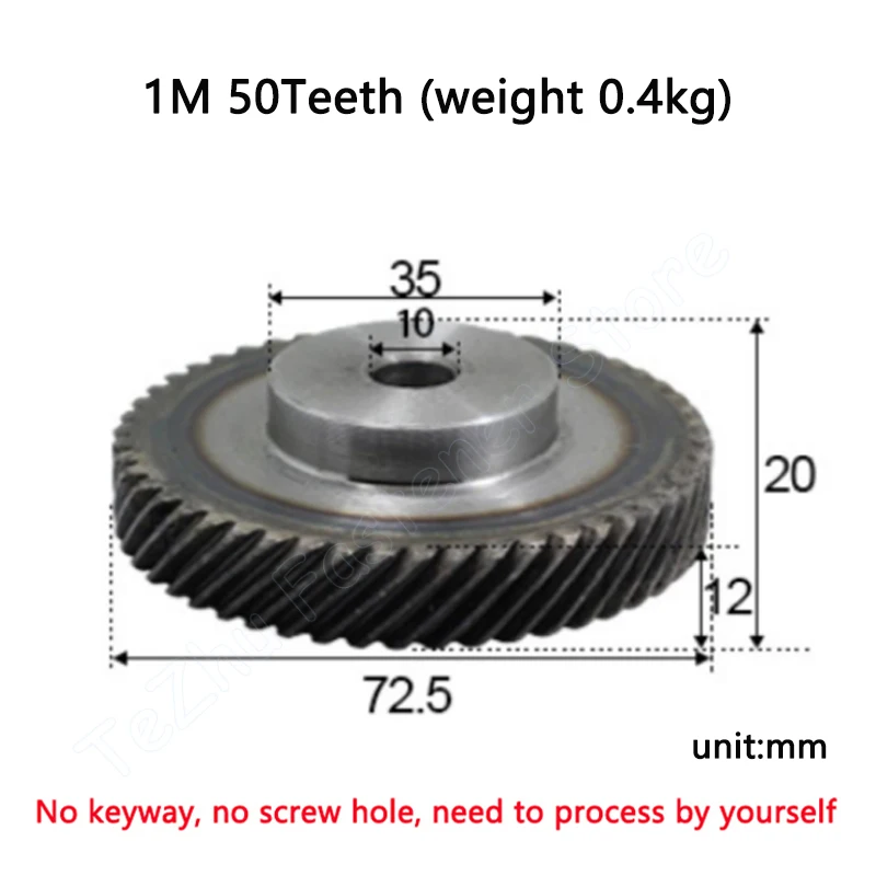 Right Hand Helical Gear