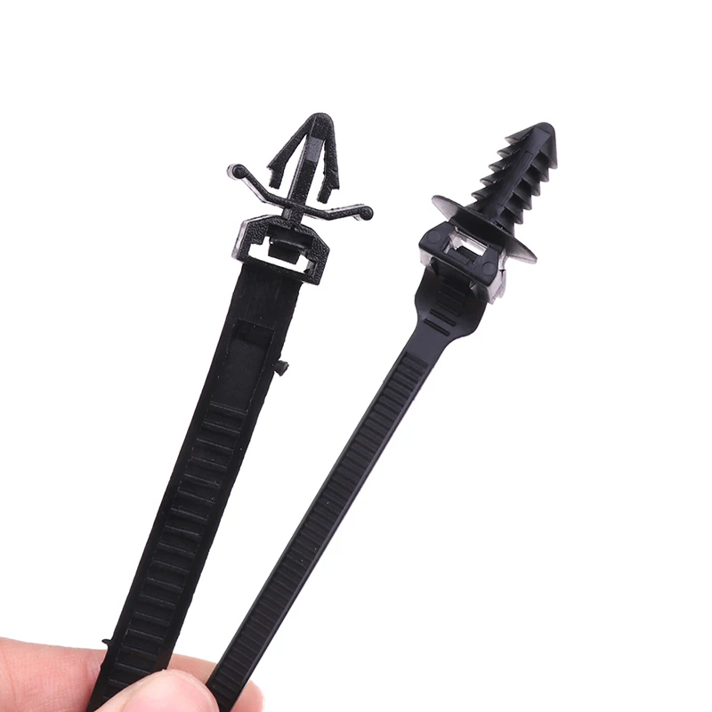 Self-locking Wire Harness Fastener Clamp Clips Cable Ties Management ...