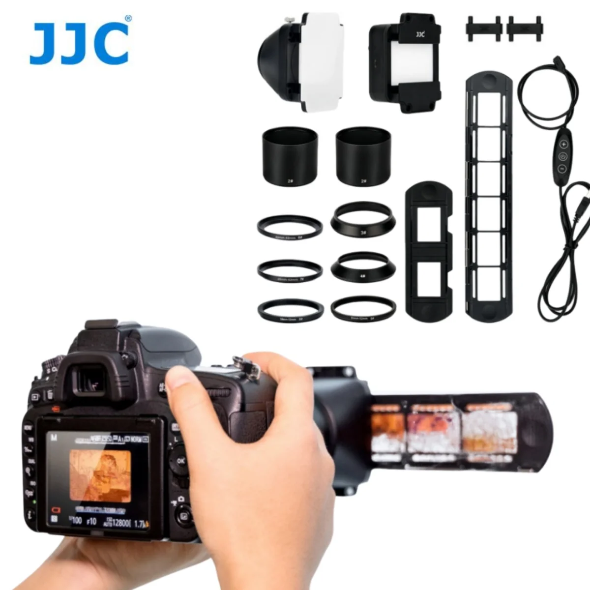 JJC-35mm-Negative-Film-Slides-Digitizing-Adapter-LED-Light-Scanner ...