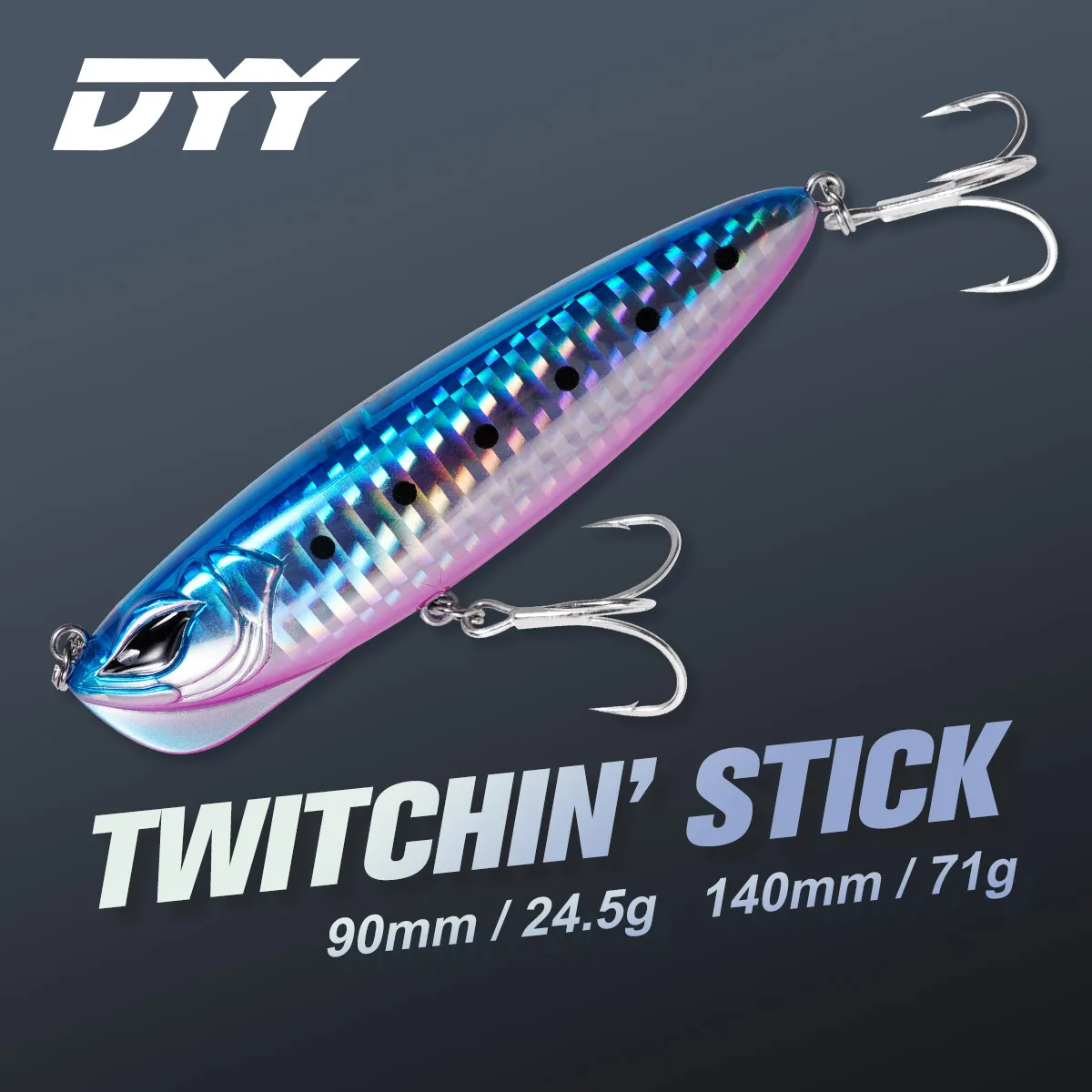 DYY-9cm-24-5g-14cm-71g-Stickbait-Fishing-Lure-Slow-Sinking-Pencil ...