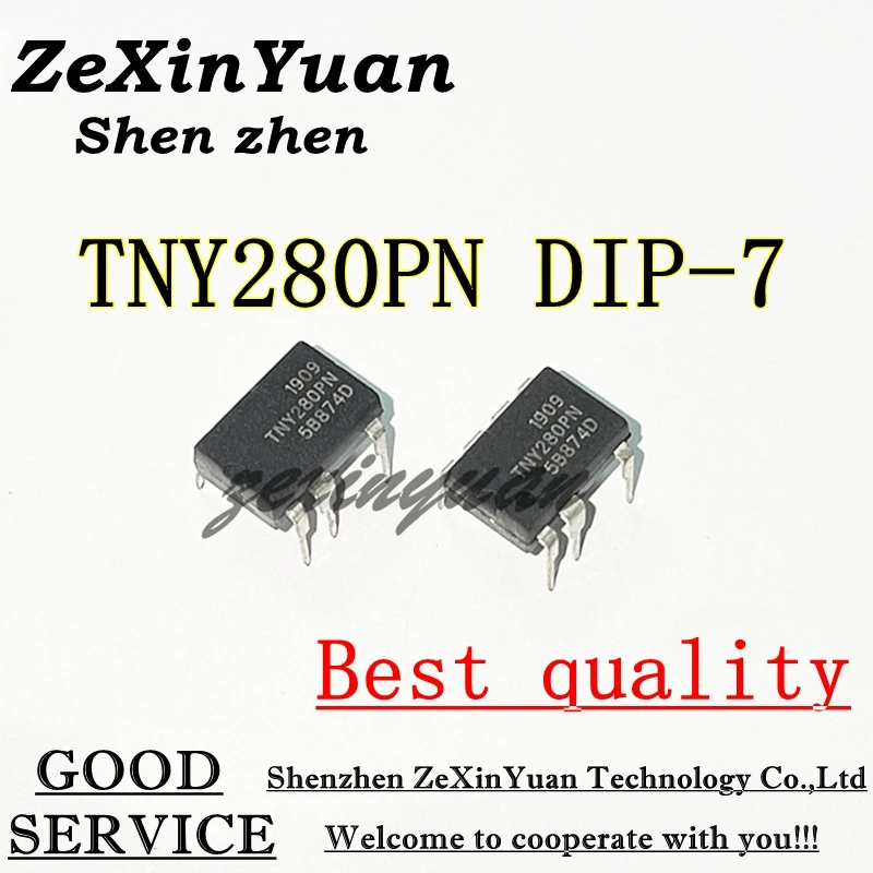 20 piezas TNY280PN DIP7 TNY280P DIP TNY280 DIP 7 280PN IC original ...