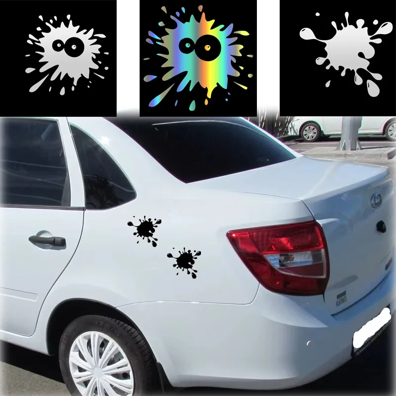 Quirky-Funny-Car-Interior-Stickers-Vinyl-Sticker-White-Red-Coloured ...