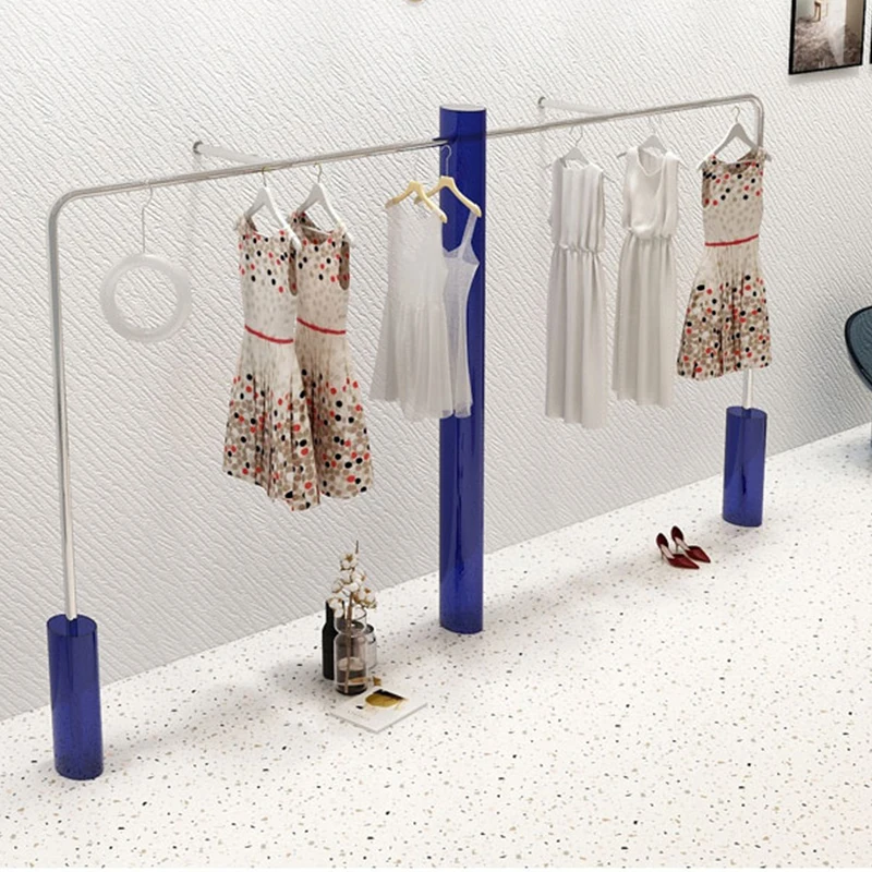 Custom-high-quality-stainless-steel-garments-wall-mounted-clothing ...