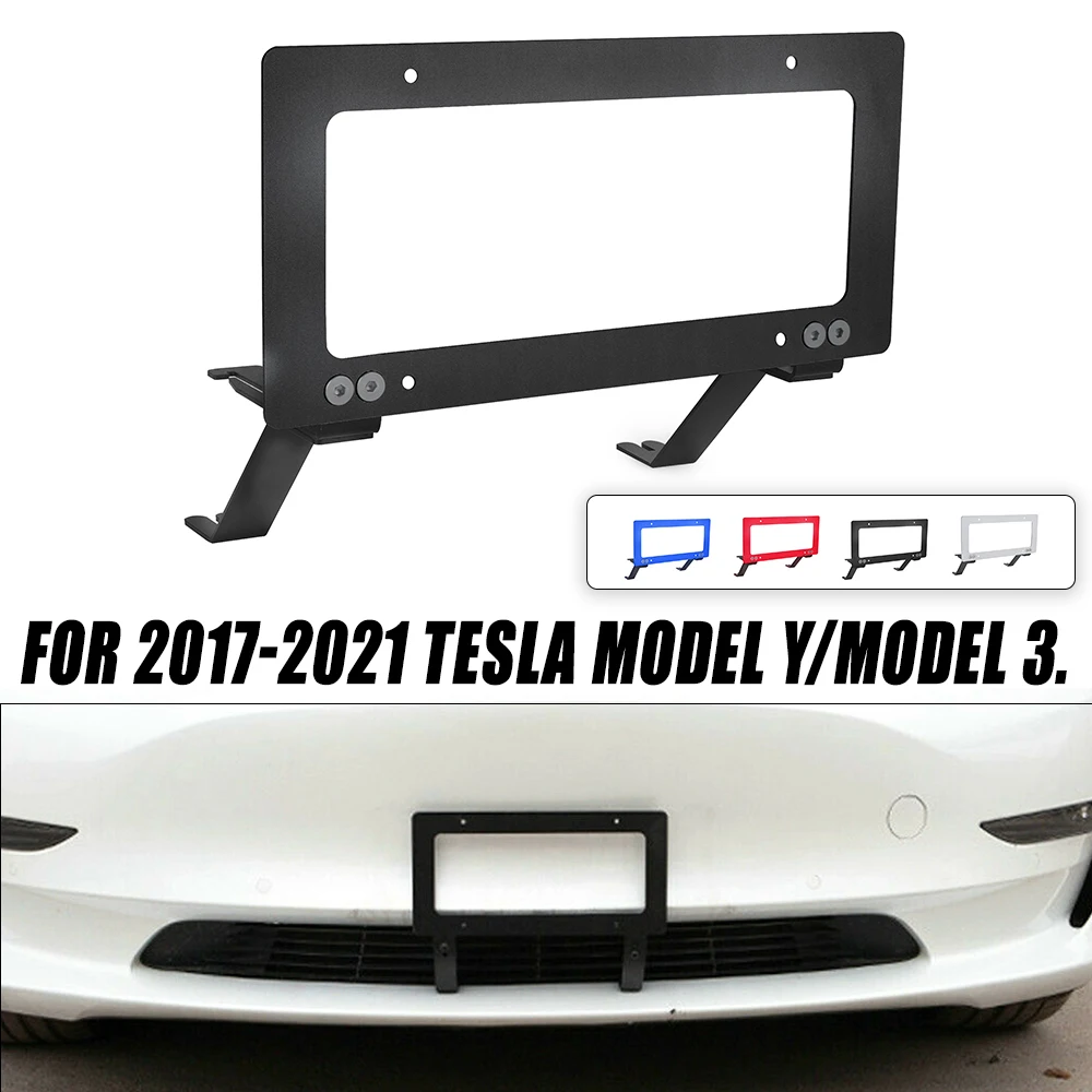 Front Car License Plate Frame No Punching Required License Plate Holder ...