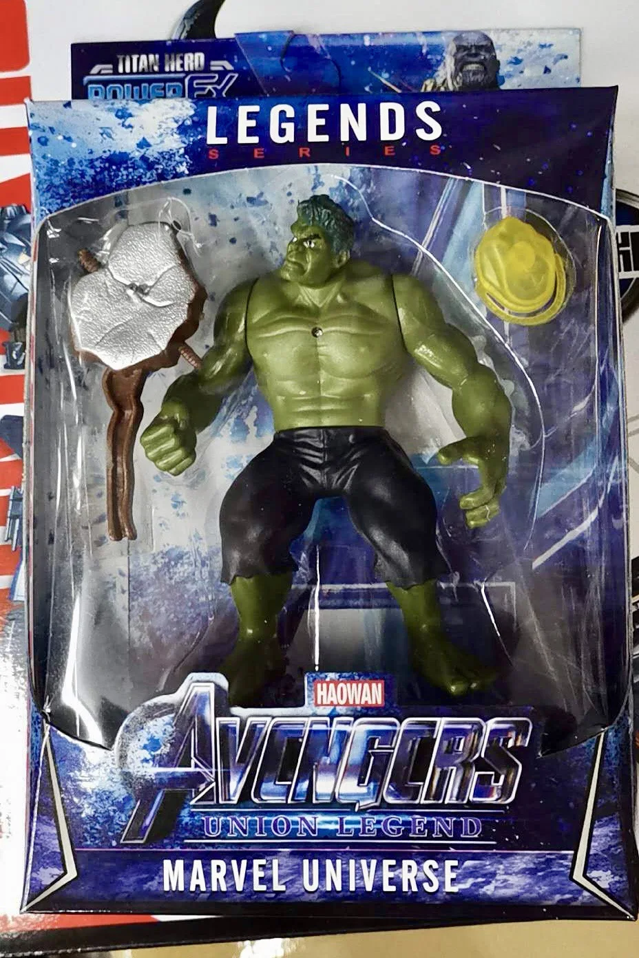 Figura luminosa de Marvel de 15 cm de Los Vengadores, Spider-Man, Hulk ...
