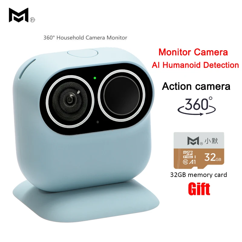 NEW-mology-Intelligent-Camera-2-5K-2-way-audio-Monitor-Household-360 ...