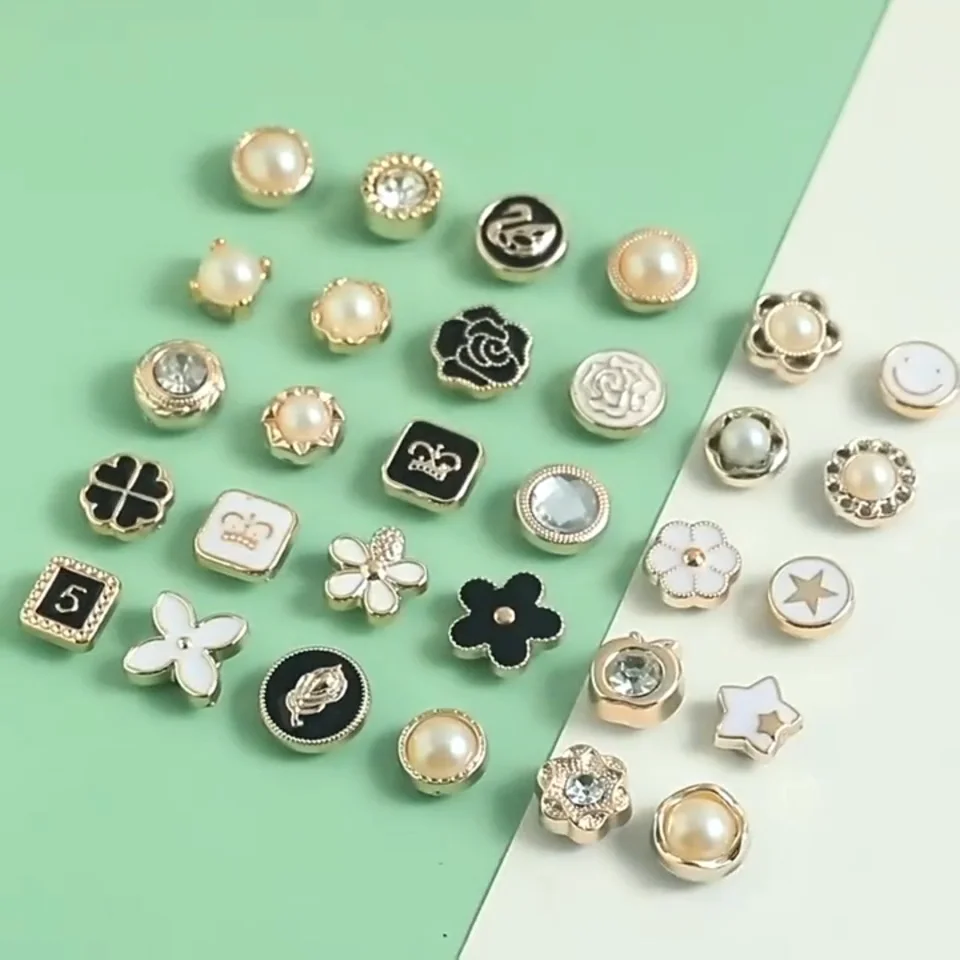 Premium Quality Multifunctional Stylish & Trendy Button/Hijab Pin ...