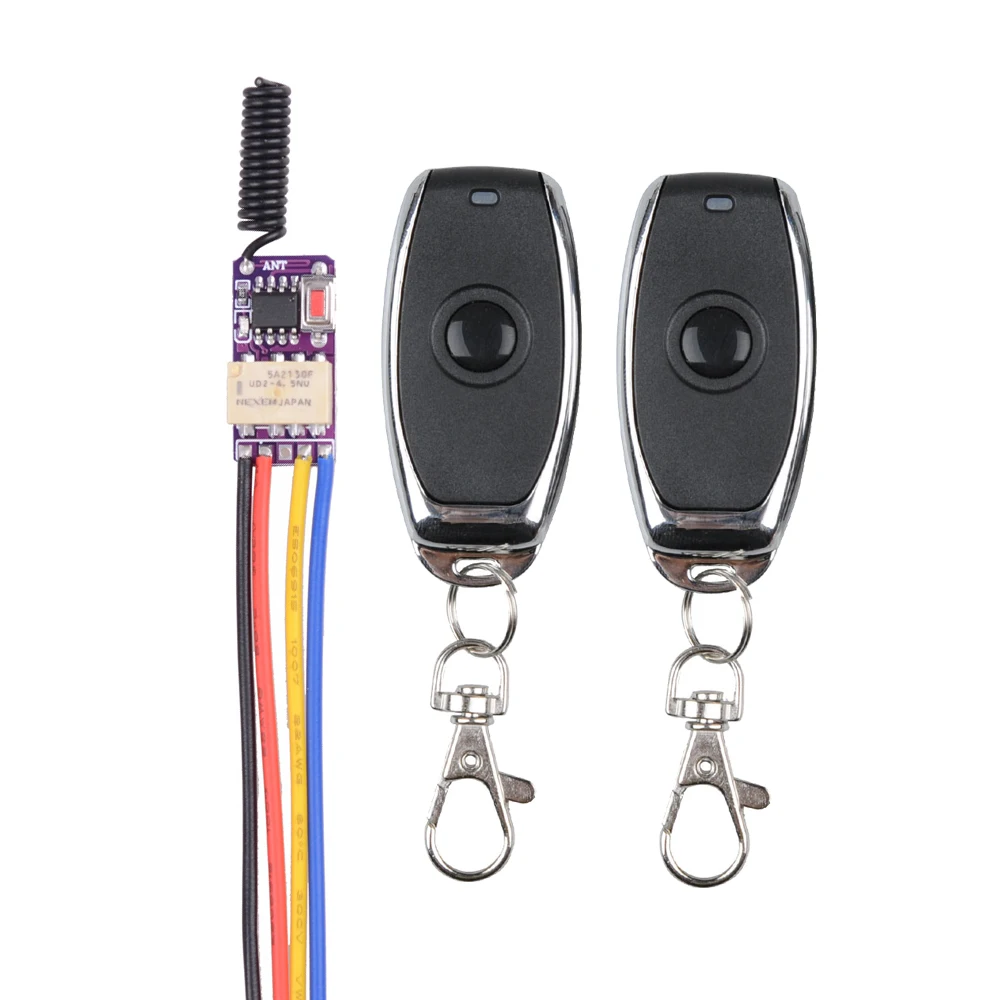 Power Saving Mini Relay Contact RF Wireless Switches 3.7v4.2v5v6v7 ...