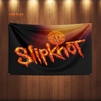 3x5 Ft Slipknots Heavy Metal Band Flag Poster Tapestry Polyester ...