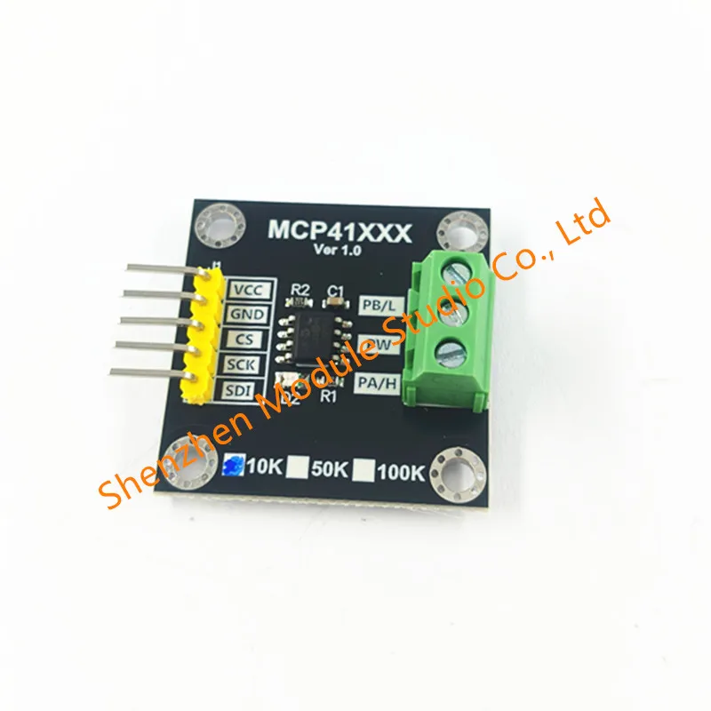 1 ou 3 Peças Módulo Potenciômetro Digital MCP41010 10K/50K/100K ...