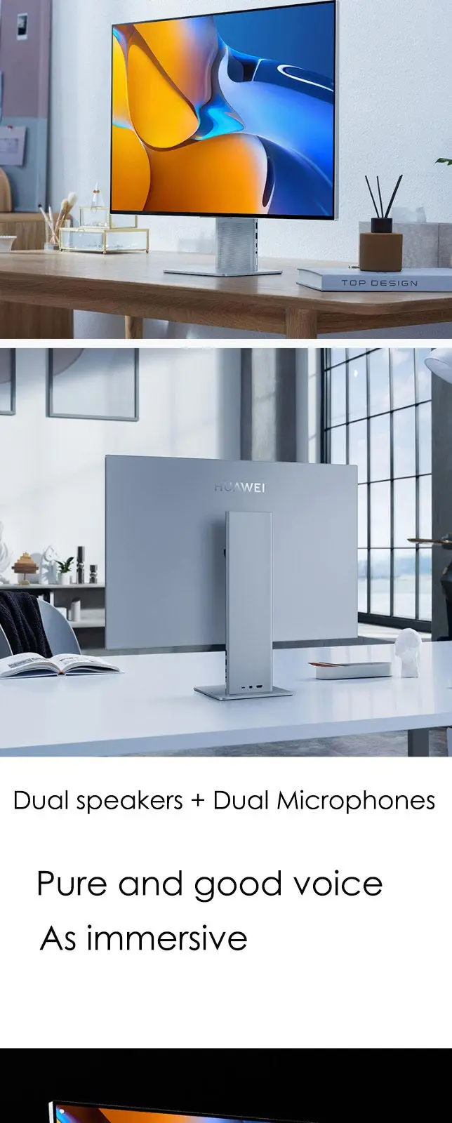 HUAWEI MateView Monitor 28.2 Inch 4K UHD IPS Screen Gaming Computer ...