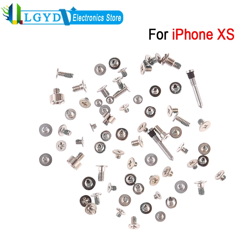 Complete-Set-Screws-and-Bolts-for-iPhone-XS-Screw-Replacement-Spare ...